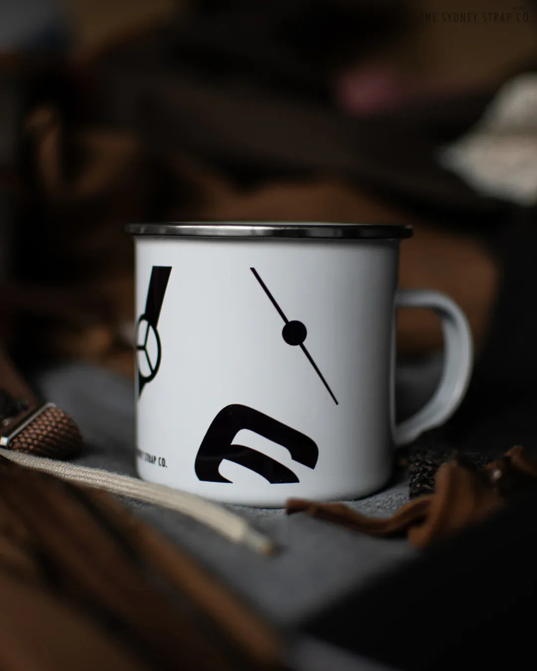 Enamel Camping Mug - Deconstructed Rolex Explorer 1 Dial