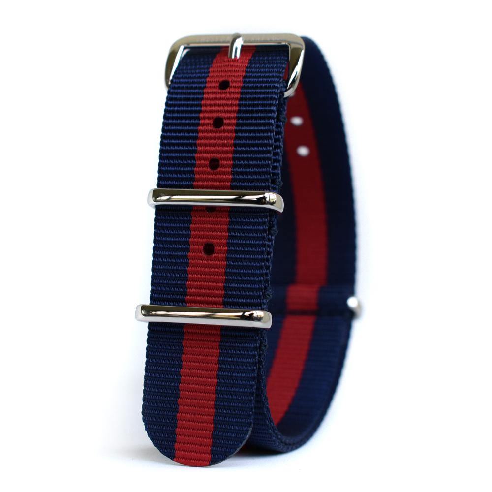 Buy Navy Red Stripe One Piece Strap - Red Belly